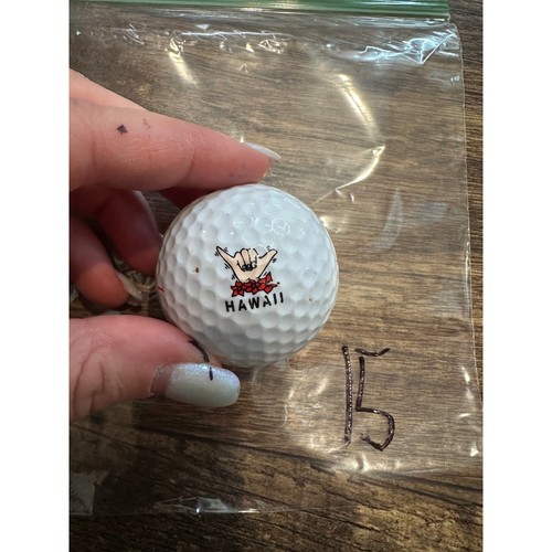 Spalding Tournament Plus Golf Ball Hawaii Shaka Sign | eBay