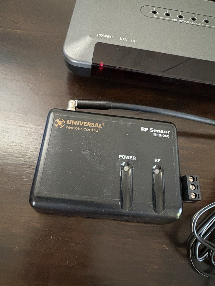 Universal Remote Control (URC) MRF-350 Base Station with RFX-250 Sensor ...