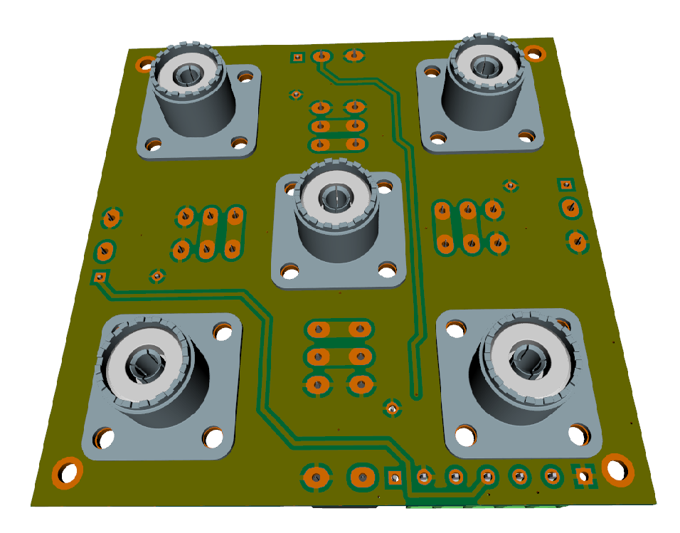 4:1 DIY KIT 4-way coax remote antenna switch SO-239 HF MW Omron Ham ...