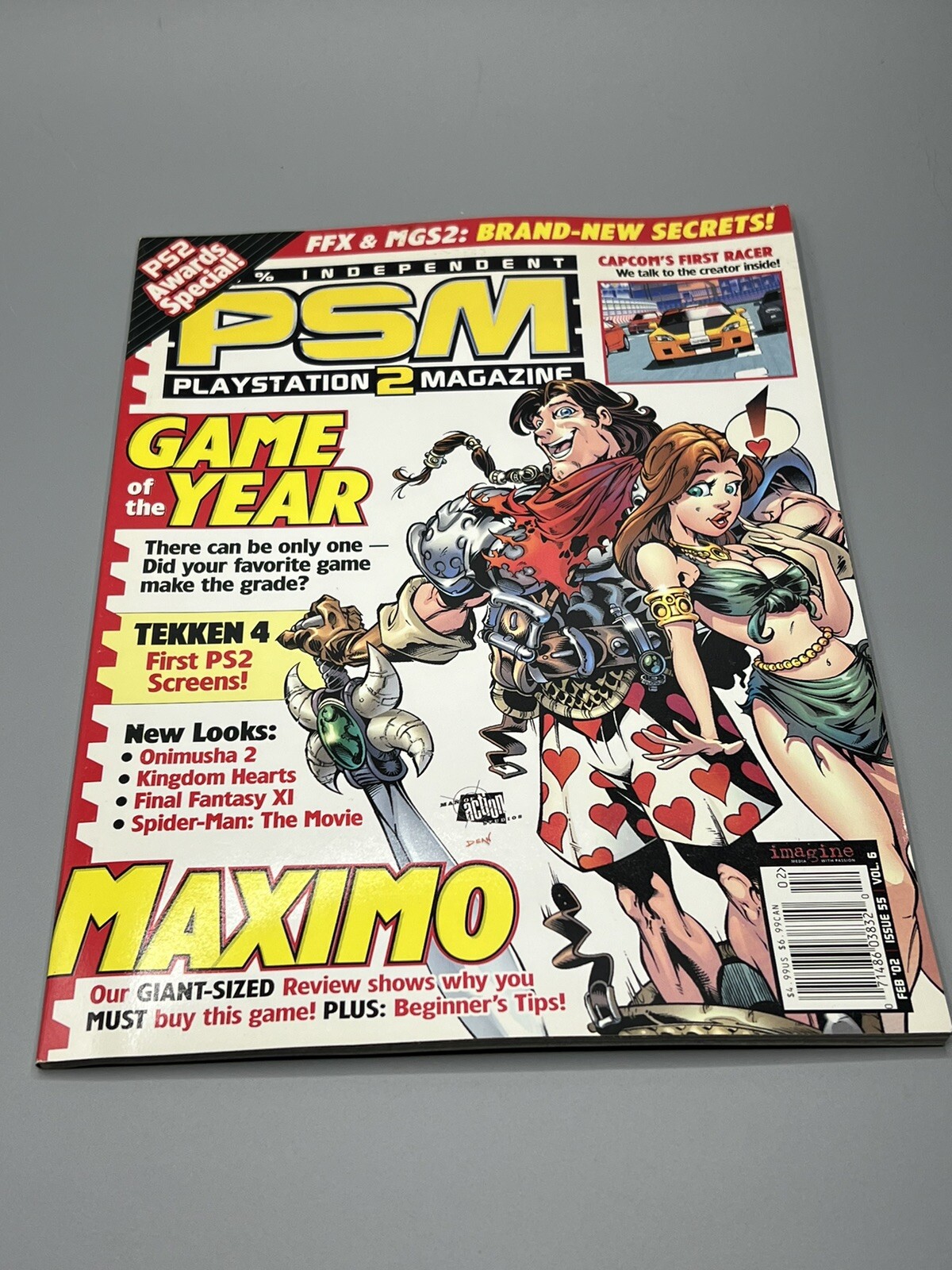 PSM PlayStation Magazine Feb, 2002, Vol. 6, No. 55 - Game of the Year ...