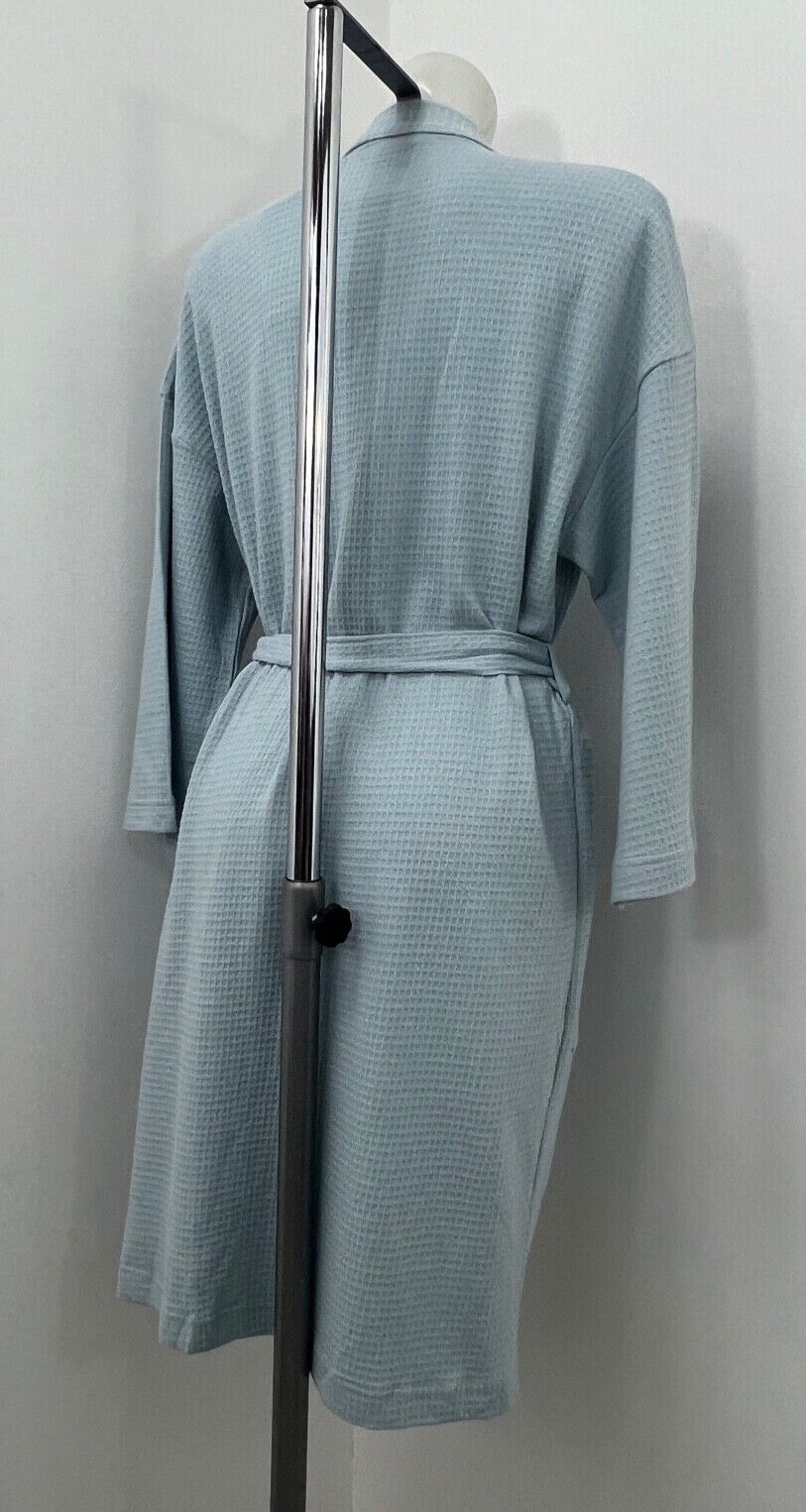 Ex Marks & Spencer Ladies Pure Cotton Waffle Dressing Gown In 5 Colours ...