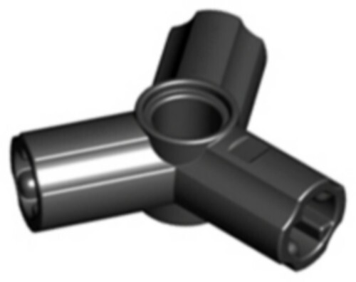 LEGO 10288 BLACK Technic, Axle and Pin Connector Triple | eBay