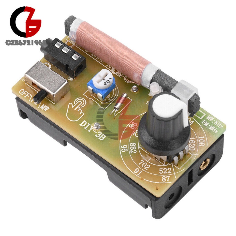 DIY Electronic Kits Wireless Stereo AM/FM Radio Receiver Module Board ...