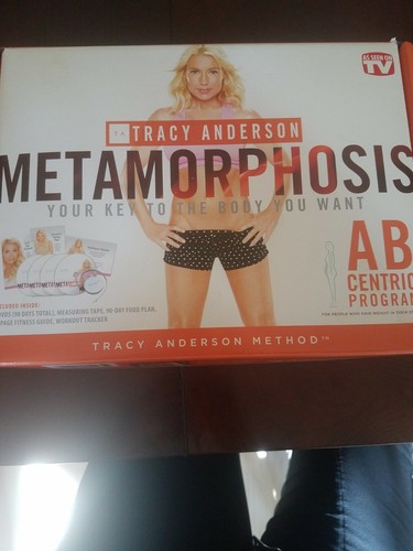 Tracy Anderson Metamorphosis AB Centric Program 4 Dvds Measuring Tape ...