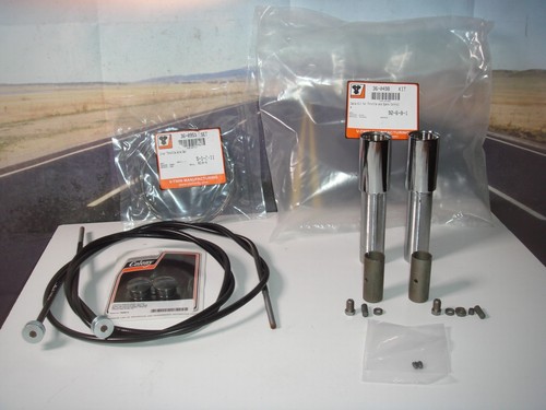 Harley Cable Kit Throttle Spark Control UL FL WL EL Internals V-Twin 36 ...