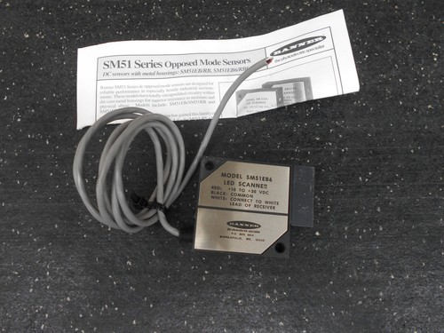 BANNER SM51EB6 LED SCANNER SM51 SERIES OPPOSED MODE SENSOR | eBay