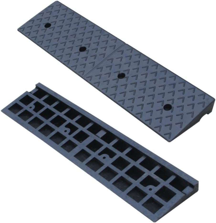 2" Rise Rubber Curb Ramp Heavy Duty Threshold Ramp 10Ton Drive Ramps ...