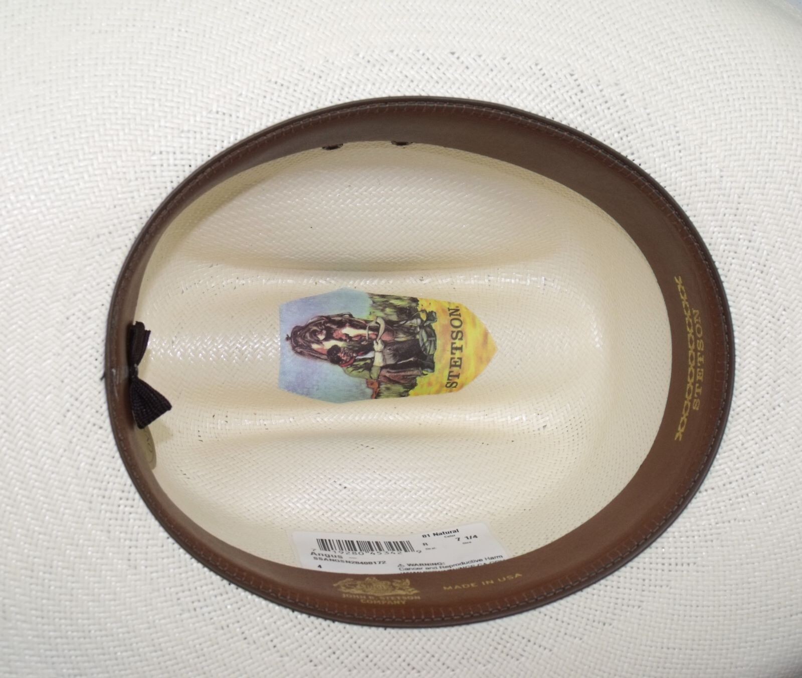 STETSON ANGUS 10X STRAW COWBOY WESTERN HAT | eBay