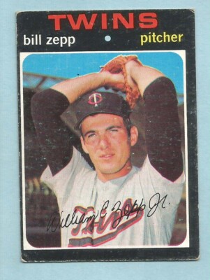 1971 Topps Baseball Bill Zepp #271 Minnesota Twins EX | eBay