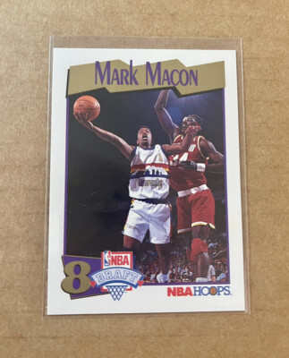 1991-92 NBA Hoops Mark Macon RC Rookie #553 🔥 Denver Nuggets | eBay ...