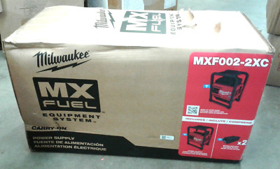 Milwaukee MX Fuel MXF002-2XC Carry On 3600W/1800W Power Supply Kit W/2 ...