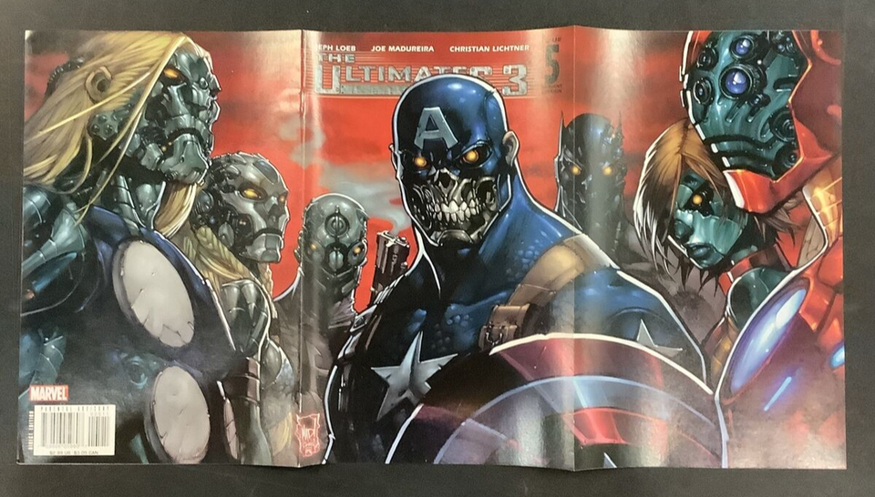 ULTIMATES 3 #1 - 5 COMIC BOOK LOT FULL SERIES JEPH LOEB JOE MADUREIRA ...