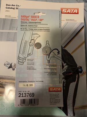 SATA JET 5000B Digital HVLP/RP BATTERY KIT | eBay