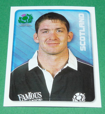 N°43 SCOTT MURRAY SCOTLAND ECOSSE MERLIN RUGBY WORLD CUP 1999 COUPE ...