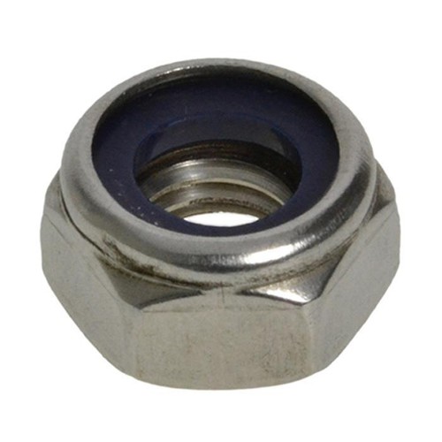 Qty 500 Hex Nyloc Nut M6 (6mm) Marine Grade Stainless Steel SS 316 A4 ...