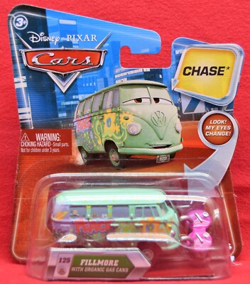New Sealed Cars Fillmore with Gas Cans Mattel Disney Pixar 2005 DieCast ...