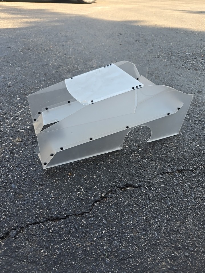 Edm Dirt Oval Body Dirt Oval RC Car New Custom Works Gfrp Bms Ghost 1 ...