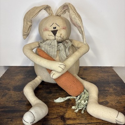 Large Cloth Honey and Me Rabbit Doll | eBay