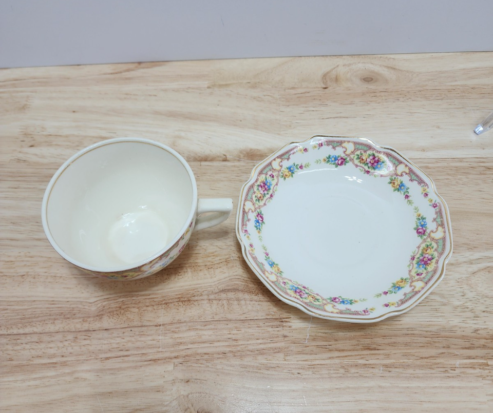 Vintage Mount Clemens Mildred Floral Pattern Cup and Saucer Set | eBay