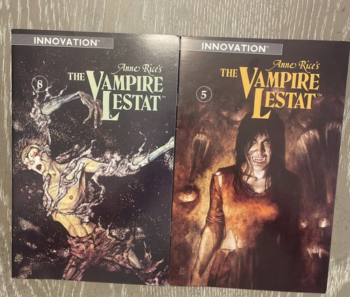 Lot Anne Rice's the Vampire Lestat #5 And 8 (Innovation Comics March ...