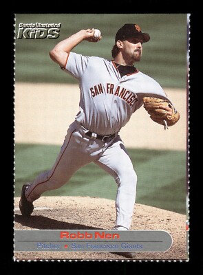 Robb Nen 2002 Sports Illustrated for Kids #164 Hand Cut Card | eBay