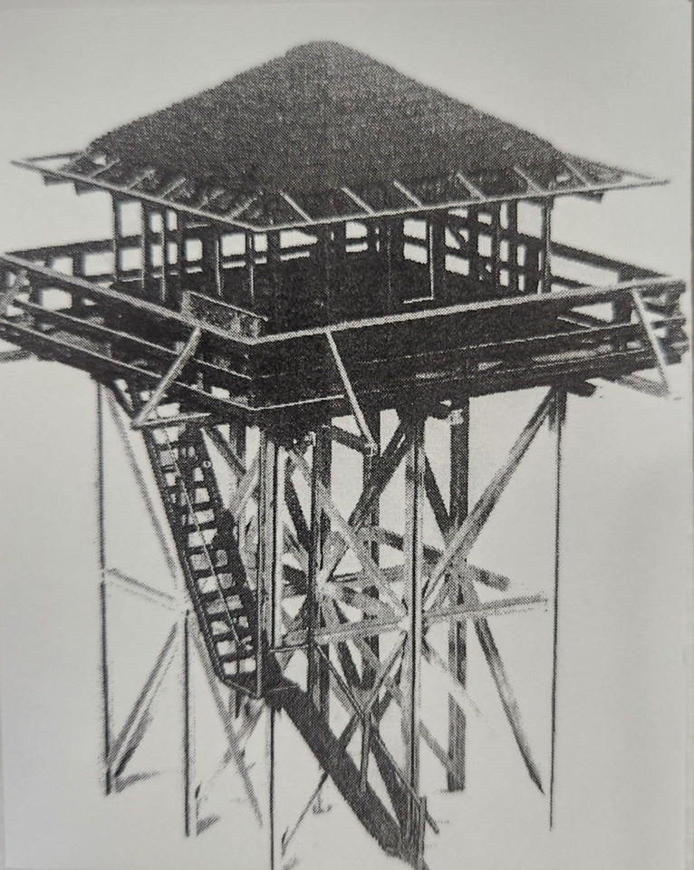 JV Models 2002 HO Scale Forest Ranger Lookout Tower Kit | eBay
