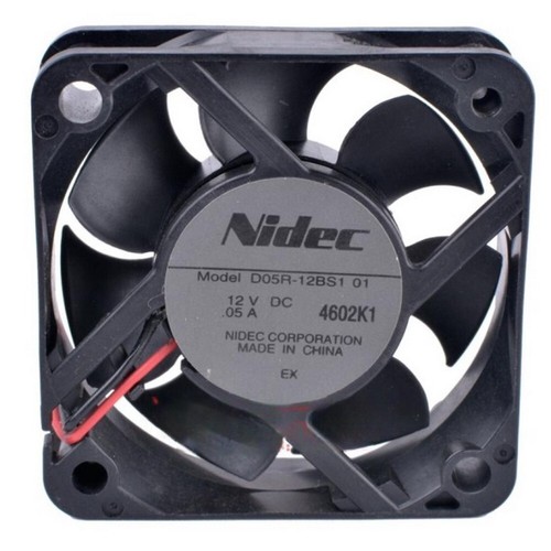 Nidec D05R-12BS1 5015 50mm x 15mm Cooler Cooling Fan DC 12V 0.05A 2Pin ...