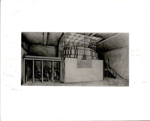 LD307 1953 Original Photo FIRST SELF-SUSTAINING NUCLEAR REACTOR PILE IN ...