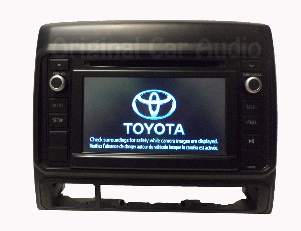 2014-2019 TOYOTA Tacoma OEM Stereo AM FM SAT Radio CD Player 510078 ...