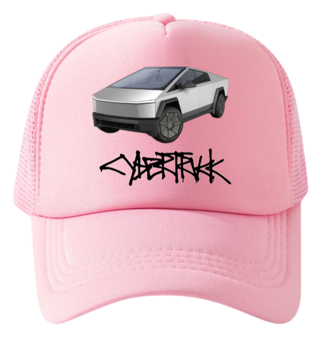 Tesla Cybertruck Hat Adjustable Snapback Trucker Hat Outdoors Hat Tesla ...