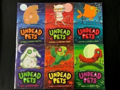 Lot of 6 Undead Pets Series by Sam Hay 1&2, 4-6, 8 mn2495 | eBay