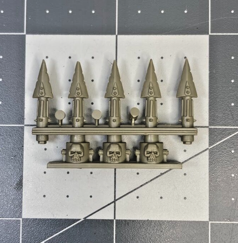 Warhammer 40K Chaos Space Marine RHINO FRONT BLADE spikey Ram GW ...