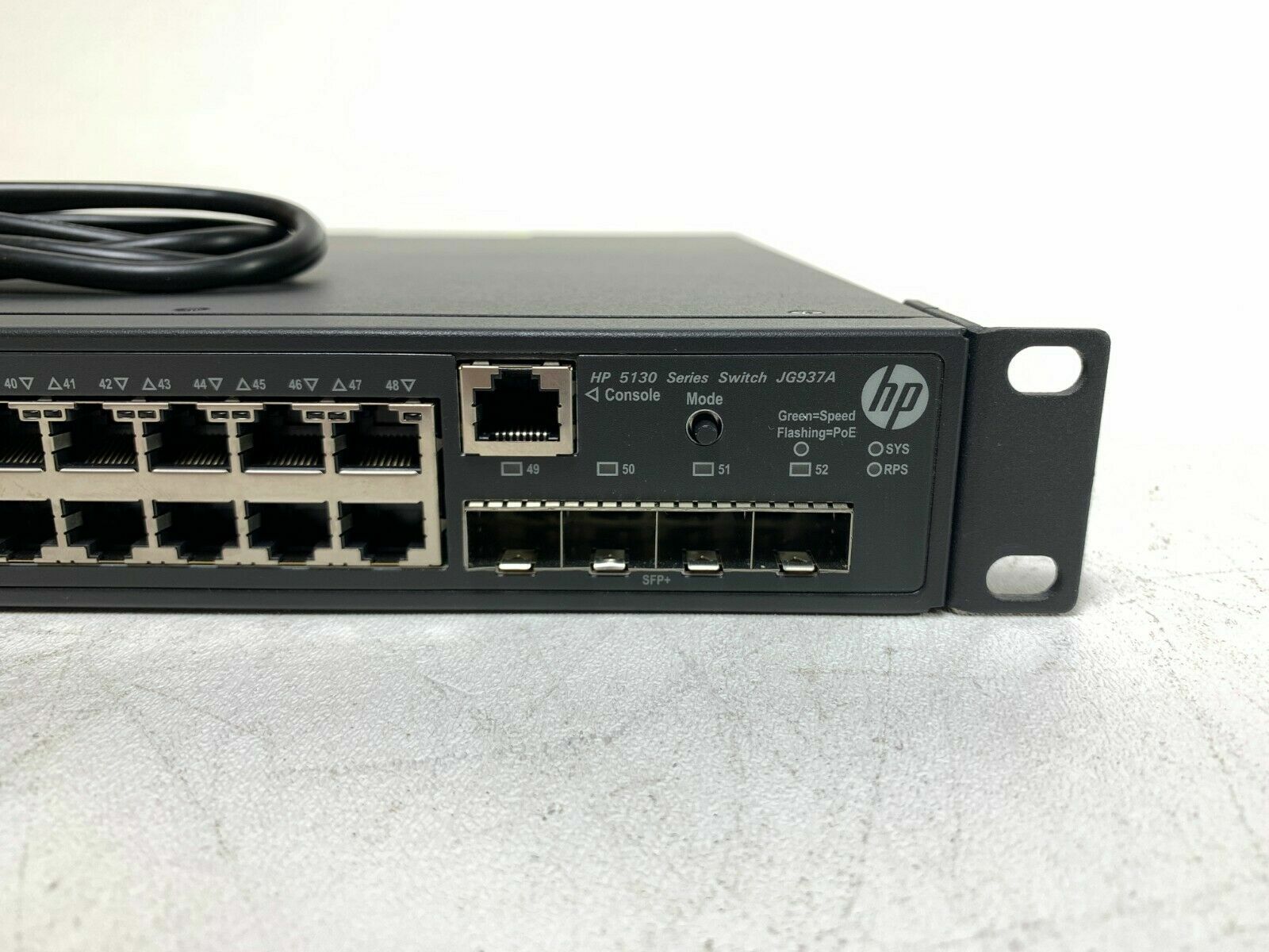 HP JG937A 5130-48G-PoE+ 48 Port Gigabit PoE Switch - SAME DAY SHIPPING ...