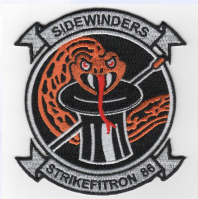 4" NAVY VA-86 SIDEWINDERS EMBROIDERED PATCH | eBay