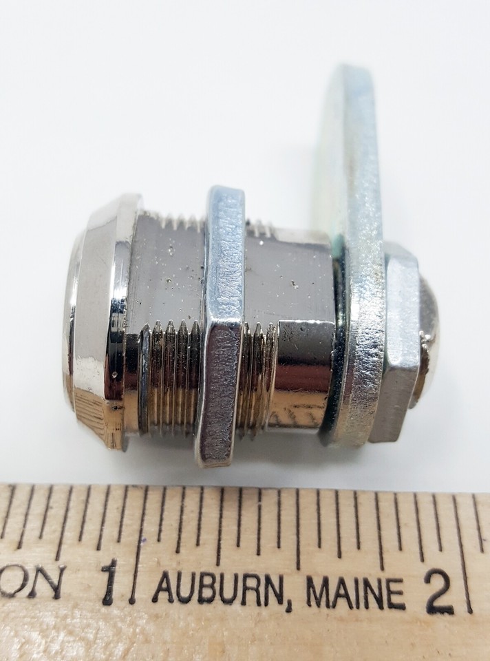Chicago Cam Lock 3186 Keyed Alike PW101 7/16 Threads Double Sided Key ...