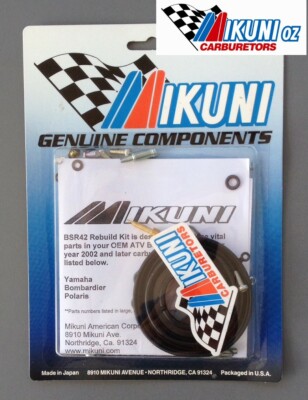 BSR42 Mikuni Rebuild Kit for BSR42 Carb Yamaha Rhino 660 ATV | eBay ...