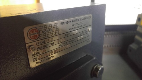 DOERR BQ 262 30.1 RH 262 MBQ BQ262 BQ262301RH GEAR REDUCER | eBay