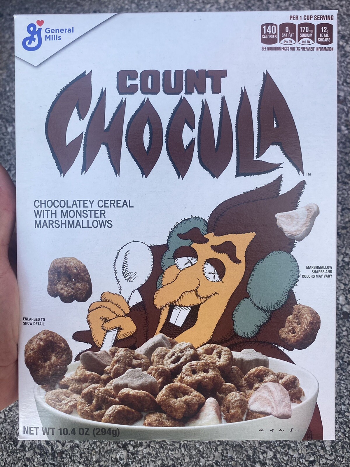 General Mills-Count Chocula Cereal. Full | Grelly USA