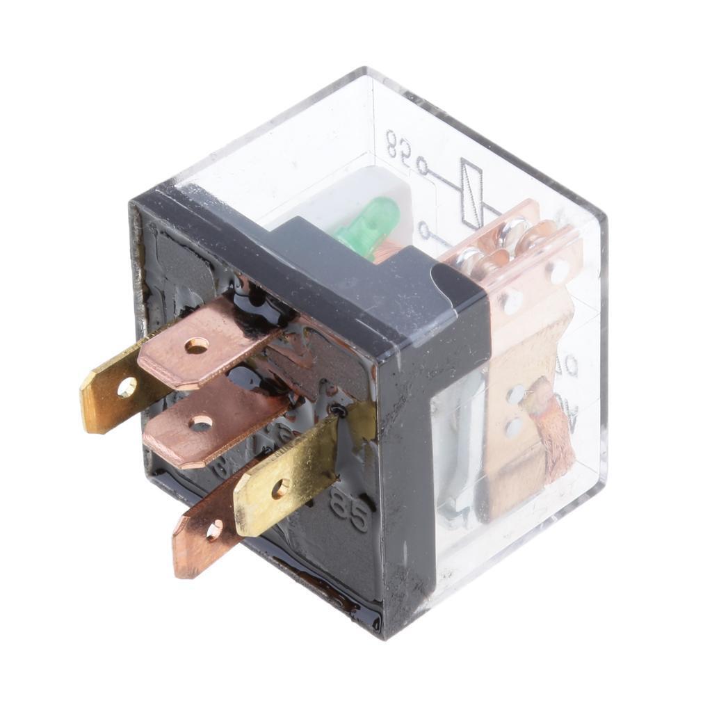 Automotive Truck Relay 24V 80Amp Change Over 5 Pin Resistor Protected ...