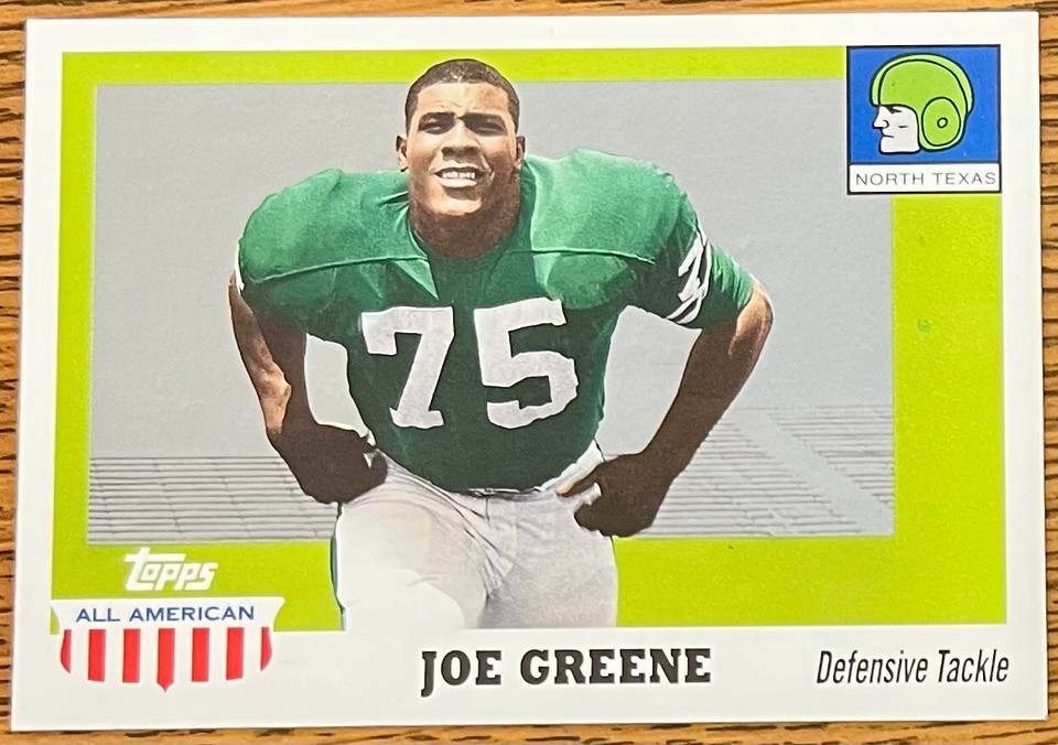 Joe Greene - Football Cards 🏈 - Choose Card - Steelers ⚫️🟡 - 2 CARD ...