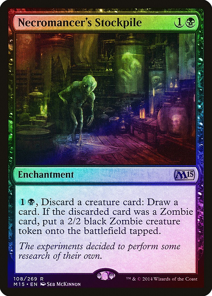 Necromancer's Stockpile 108 Core Set 2015 (M15) for sale | eBay