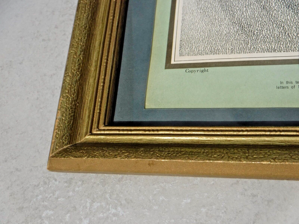 VTG~Jesus Christ Portrait~Word Art By Gwang Rhee~Bible Scripture ...