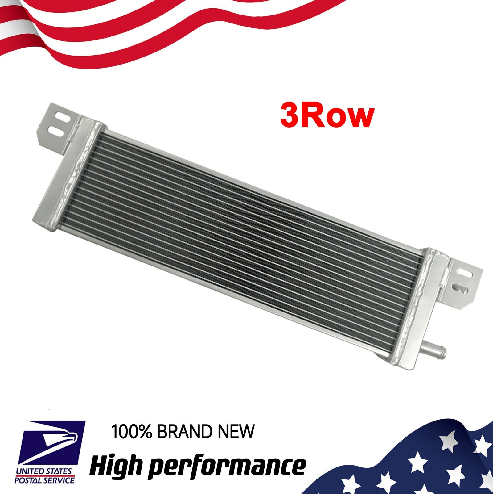 3Rows Universal Aluminum Radiator Liquid Heat Exchanger Air Water ...