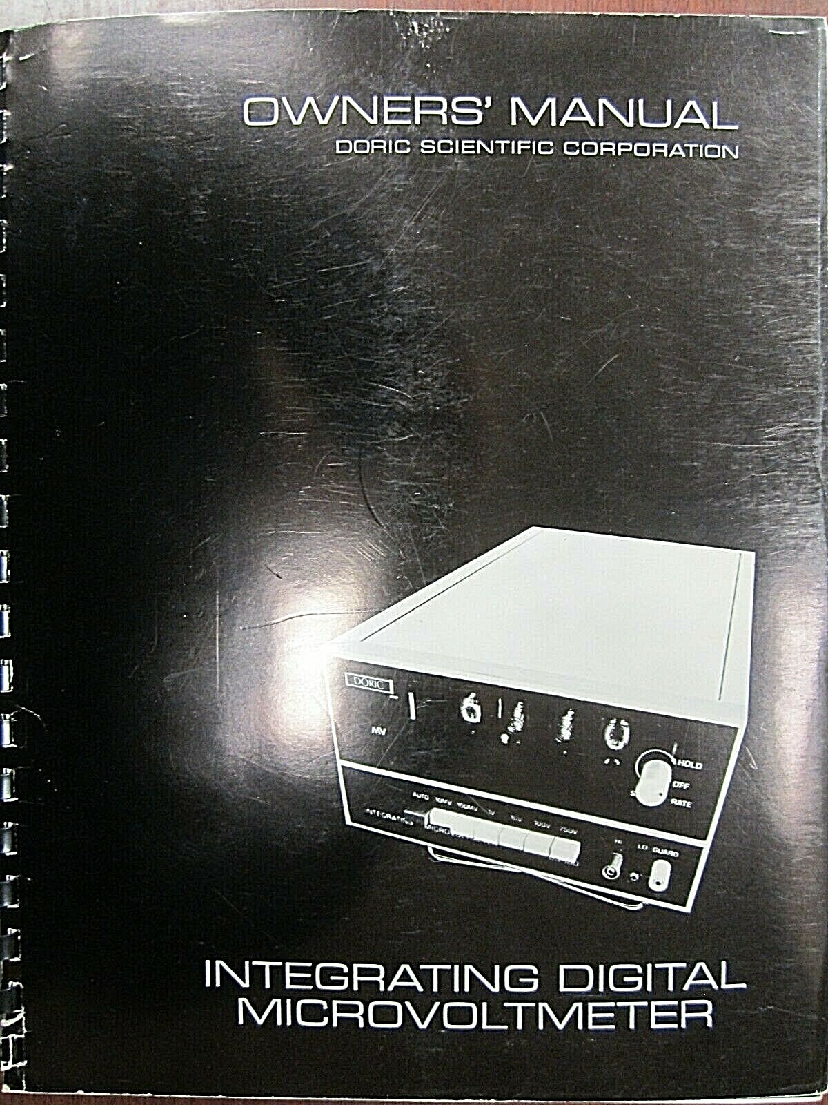 Doric Scientific Owners' Manual Integrating Digital Microvoltmeter | eBay