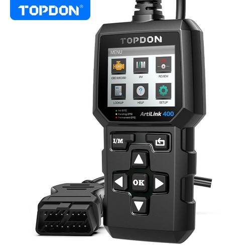 TOPDON AL400 OBD2 Scanner Car Engine Fault Code Reader Auto Diagnostic ...