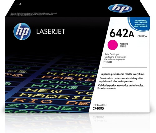 642A Magenta Toner Cartridge | Works with Color LaserJet CP4005 Series ...