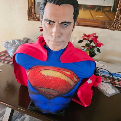Superman Henry Cavil torso bust | eBay
