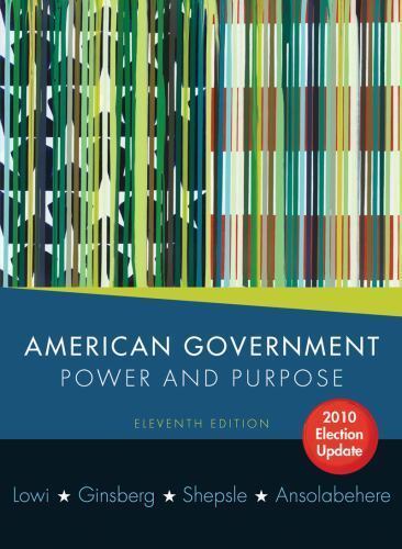 American Government : Power and Purpose by Stephen Ansolabehere ...
