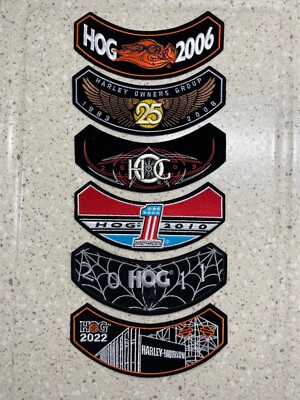 HOG Chapter Harley Davidson Patches and Pins Brand New | eBay