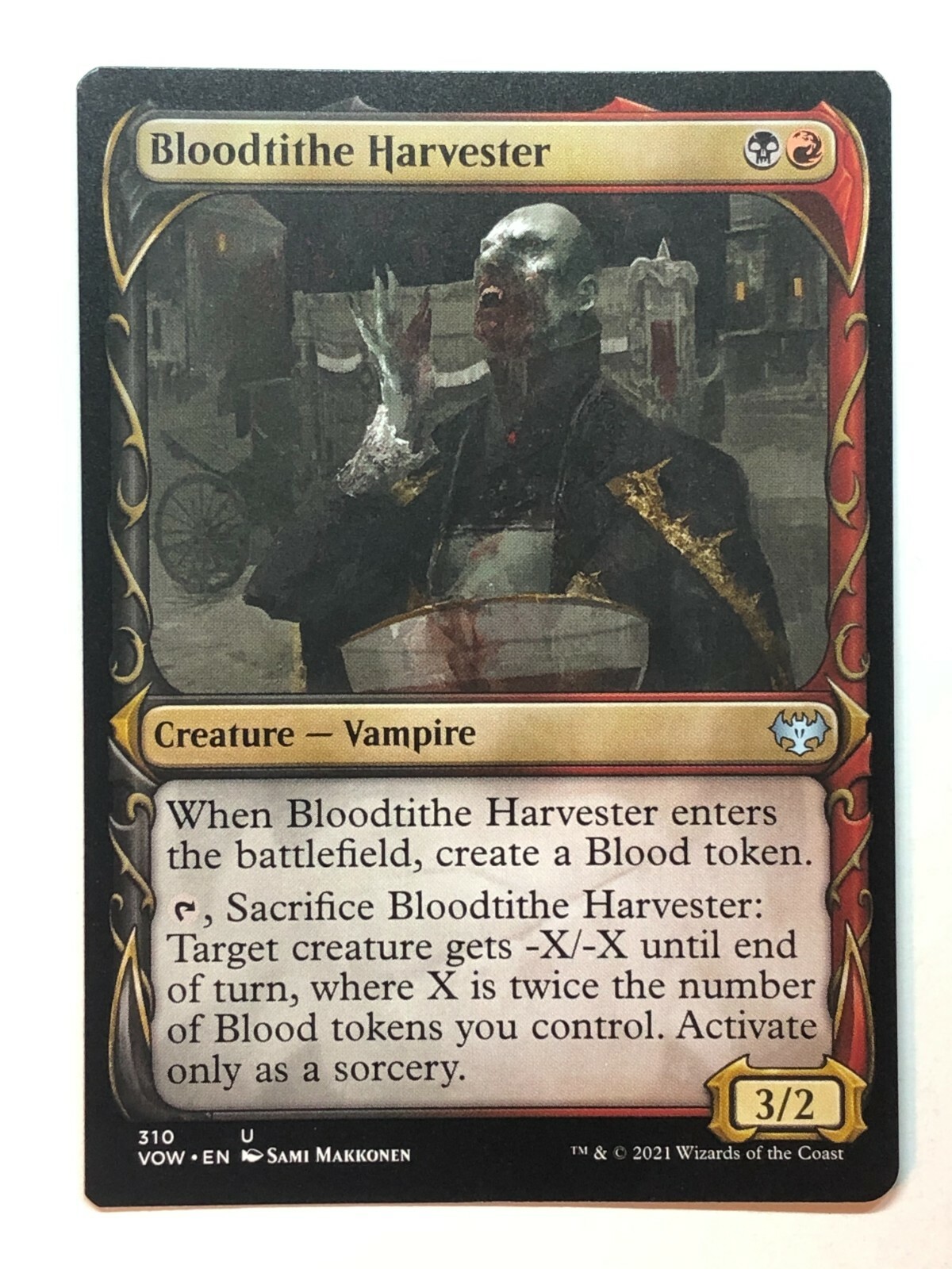MTG Innistrad: Crimson Vow Bloodtithe Harvester (Showcase) 310 NM/M | eBay